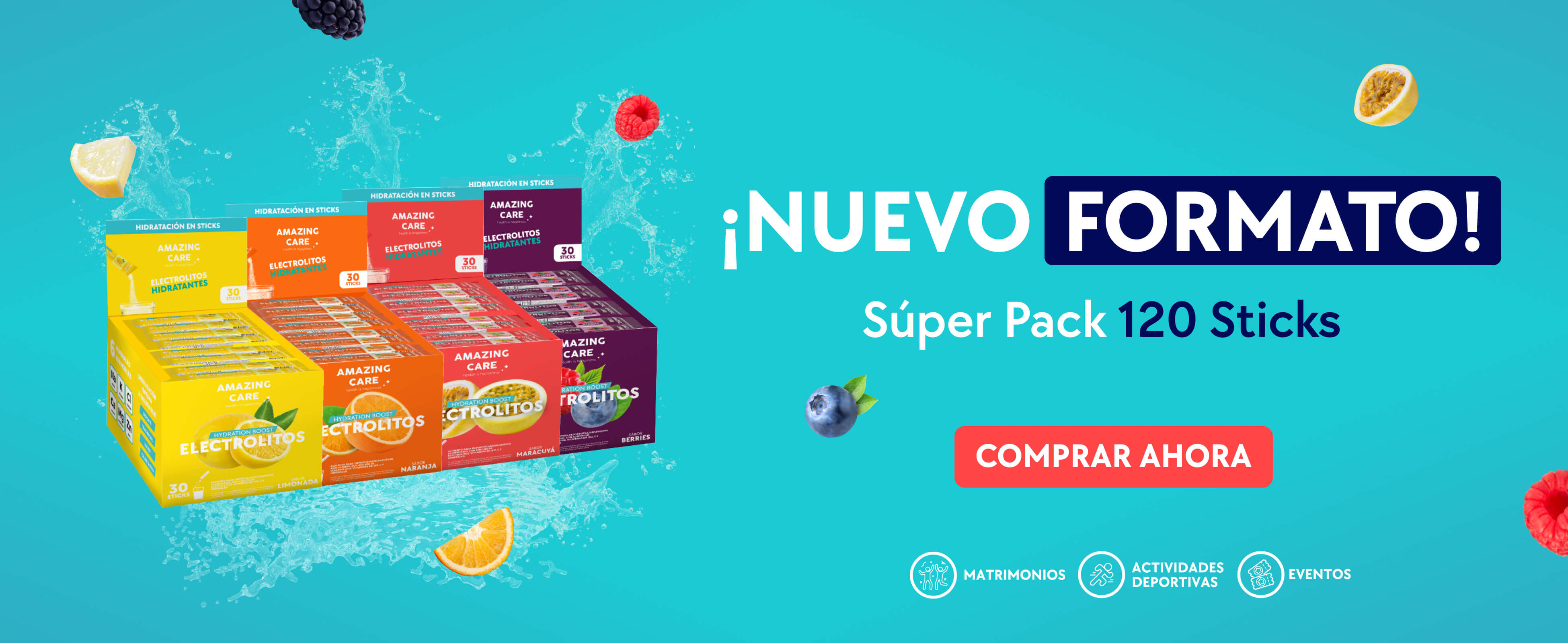 Amazing Care® | Electrolitos Hidratantes
